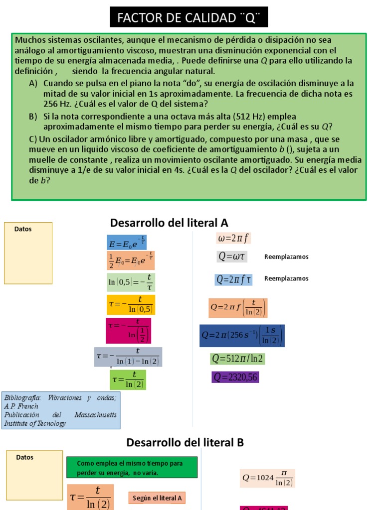 3yf. Factor de Calidad Q | PDF