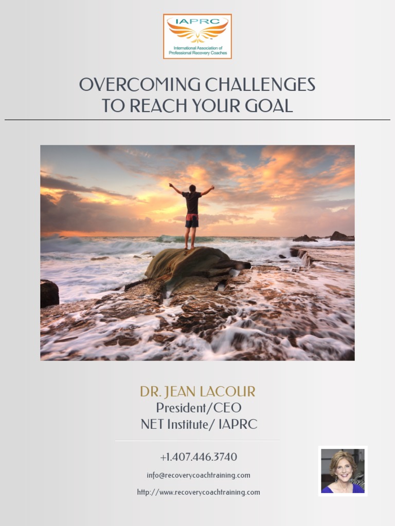 Strategies to Overcome Goal Challenges | PDF | Goal | Thought