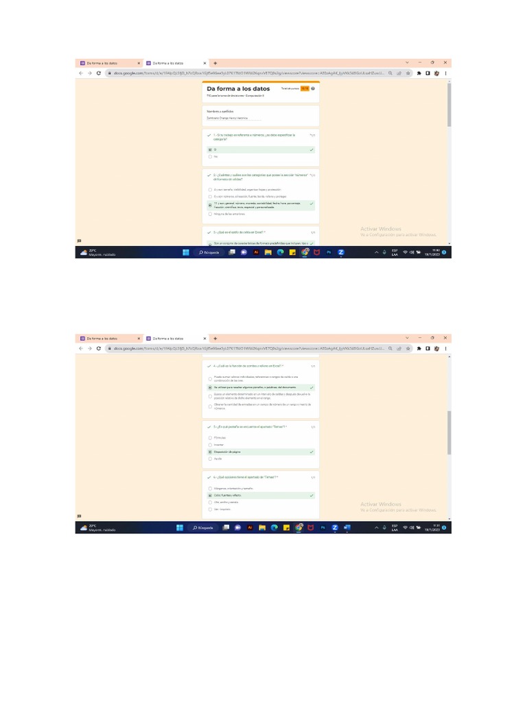 FORMS - Grupo 4 - Formato Condicional | PDF