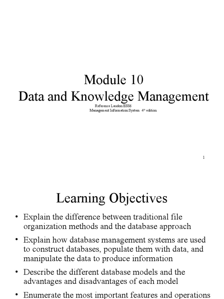 Module 10 MIS March 29 2021 | PDF | Art | Technology & Engineering