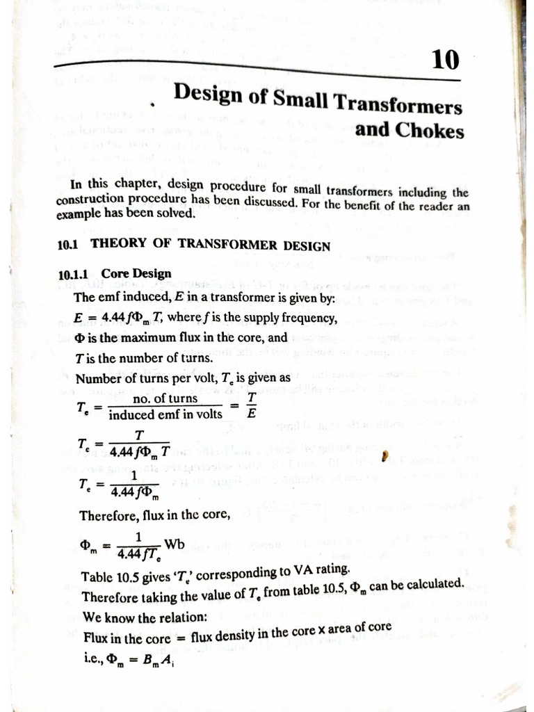 Transformer_Design | PDF