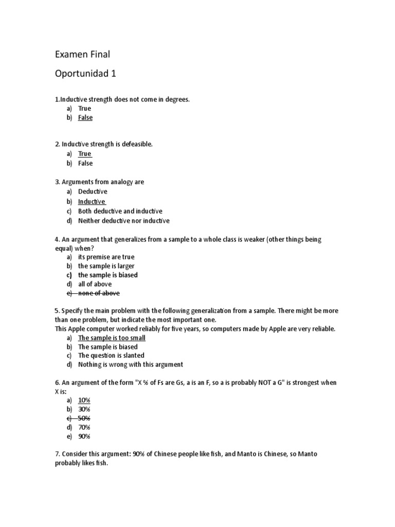Examen Final Mio | PDF
