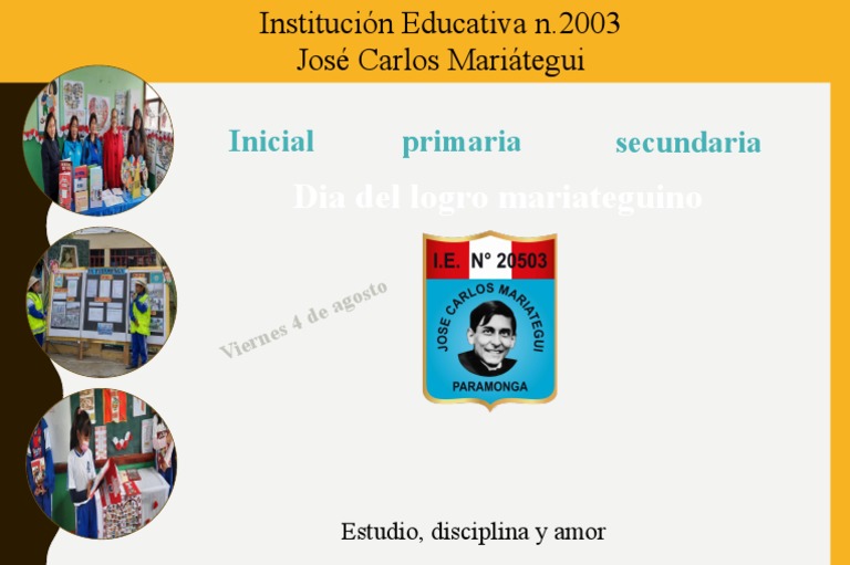 Ept Afiche Dia Del Logro | PDF | Relaciones personales, crianza y desarrollo personal | Salud y ...