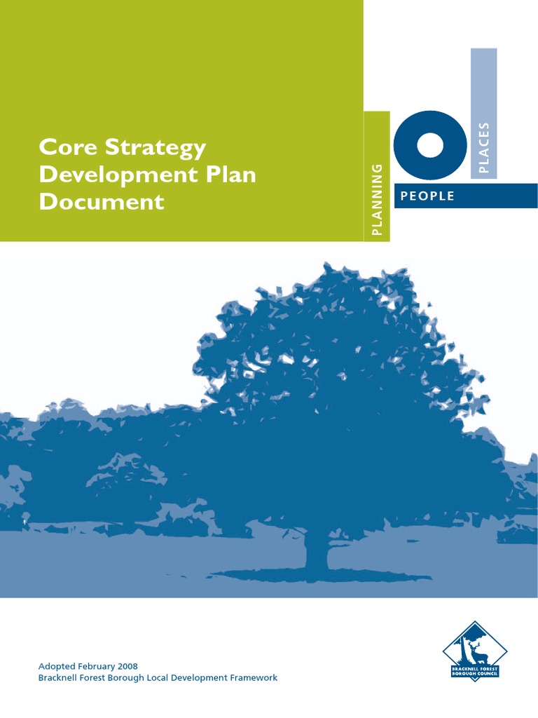 Core Strategy Development Plan Document February 2008 | PDF ...