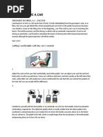 How To Drive A Manual Car PDF | PDF | Clutch | Driving