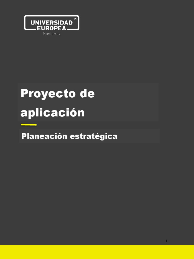 Proyecto de Aplicacion | PDF