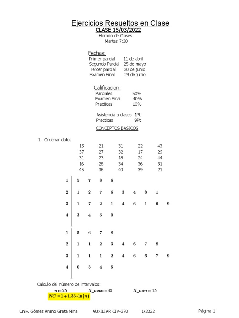 2 Clases | PDF | Muestreo (Estadísticas)