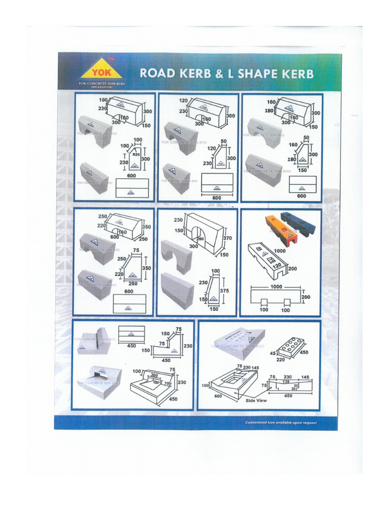 precast kerb | PDF