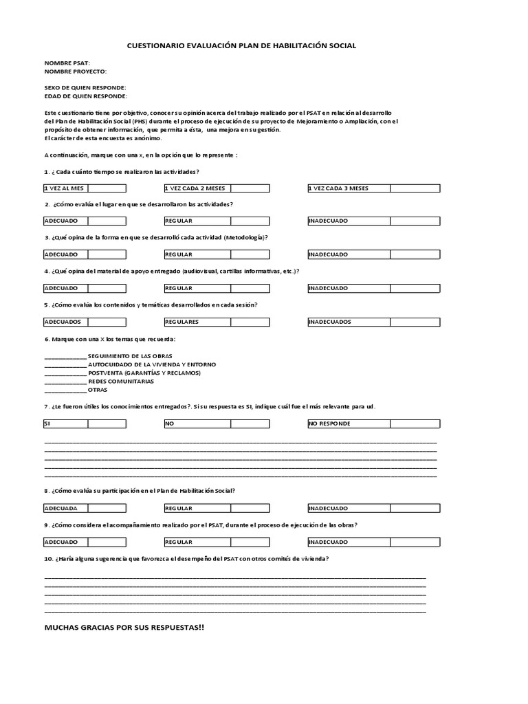 Encuesta PPPF | PDF | Crecimiento personal y profesional | Relaciones ...