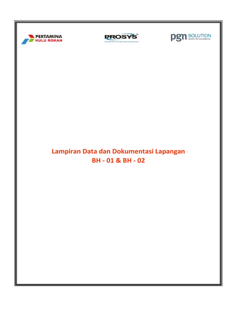 Lampiran Data Lapangan | PDF