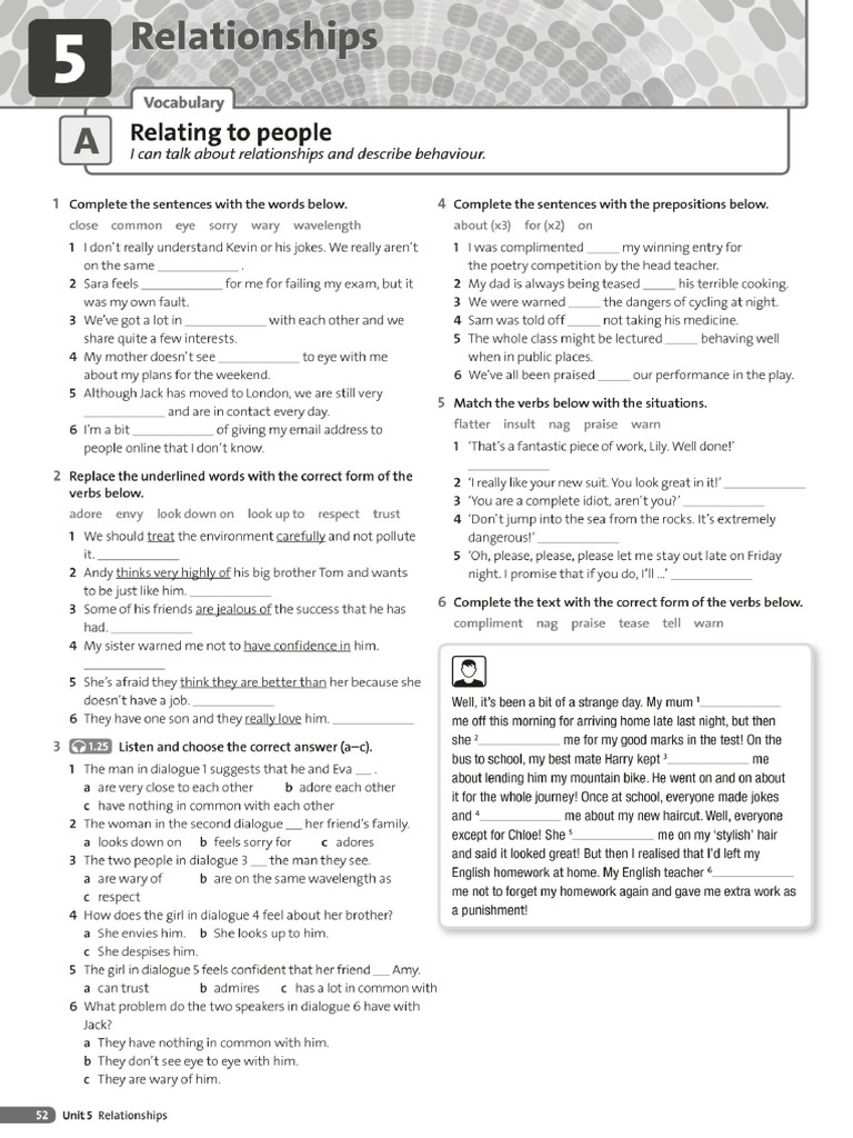 Unit 5 Practice Worksheets | PDF