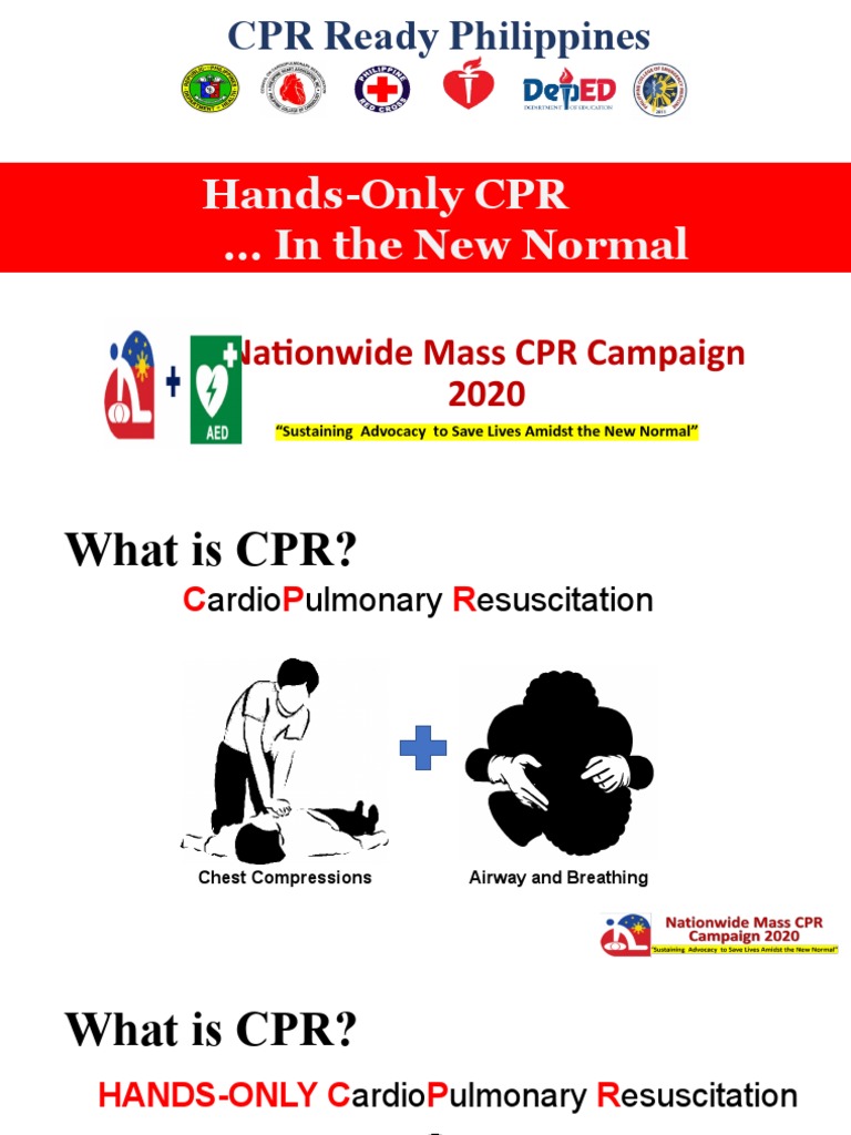Hands Only CPR 2020 Campaign | PDF