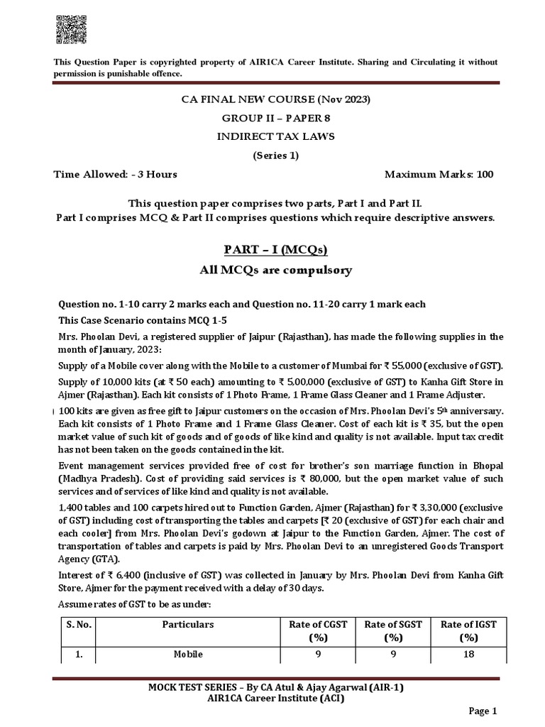 Idt Paper Practice | PDF