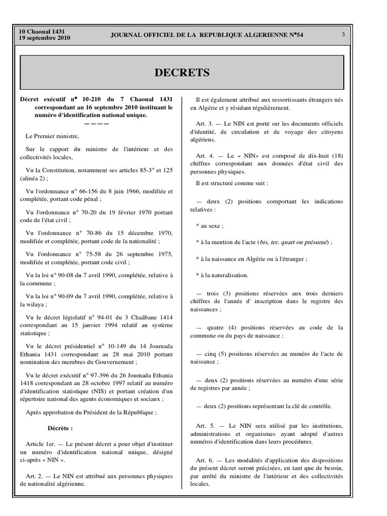 Decr Exe 10 210Fr | PDF