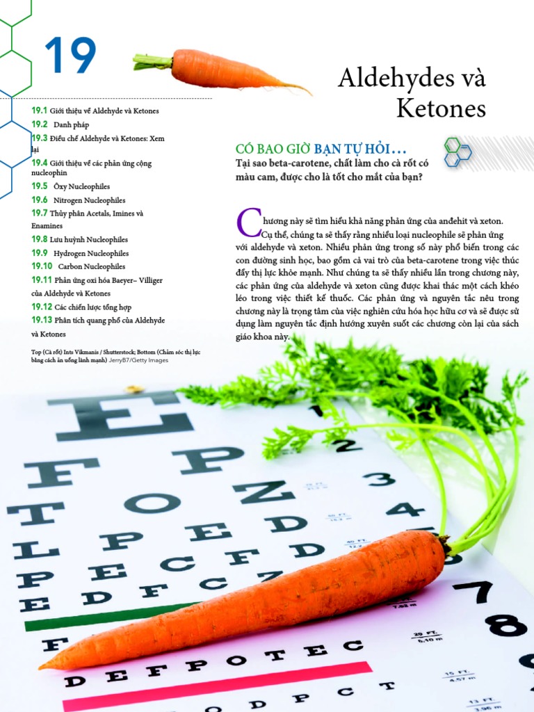 CHƯƠNG 19 Anđehit Và Xeton - Textbook | PDF