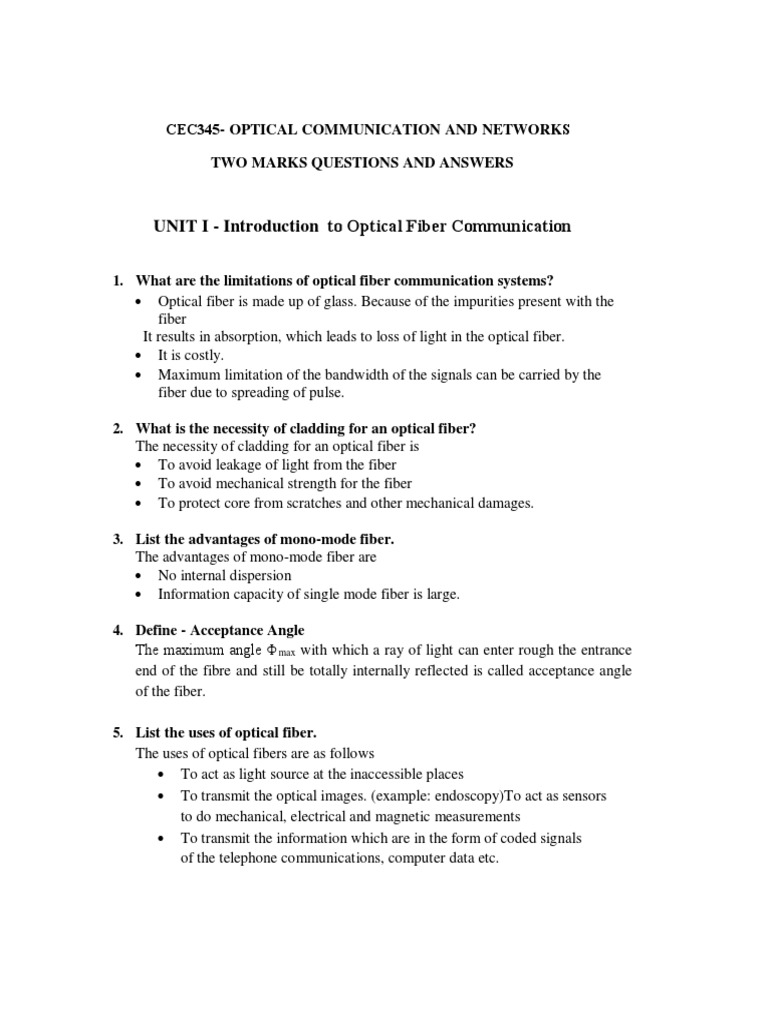 Cec345 Ocn Part A QB | PDF