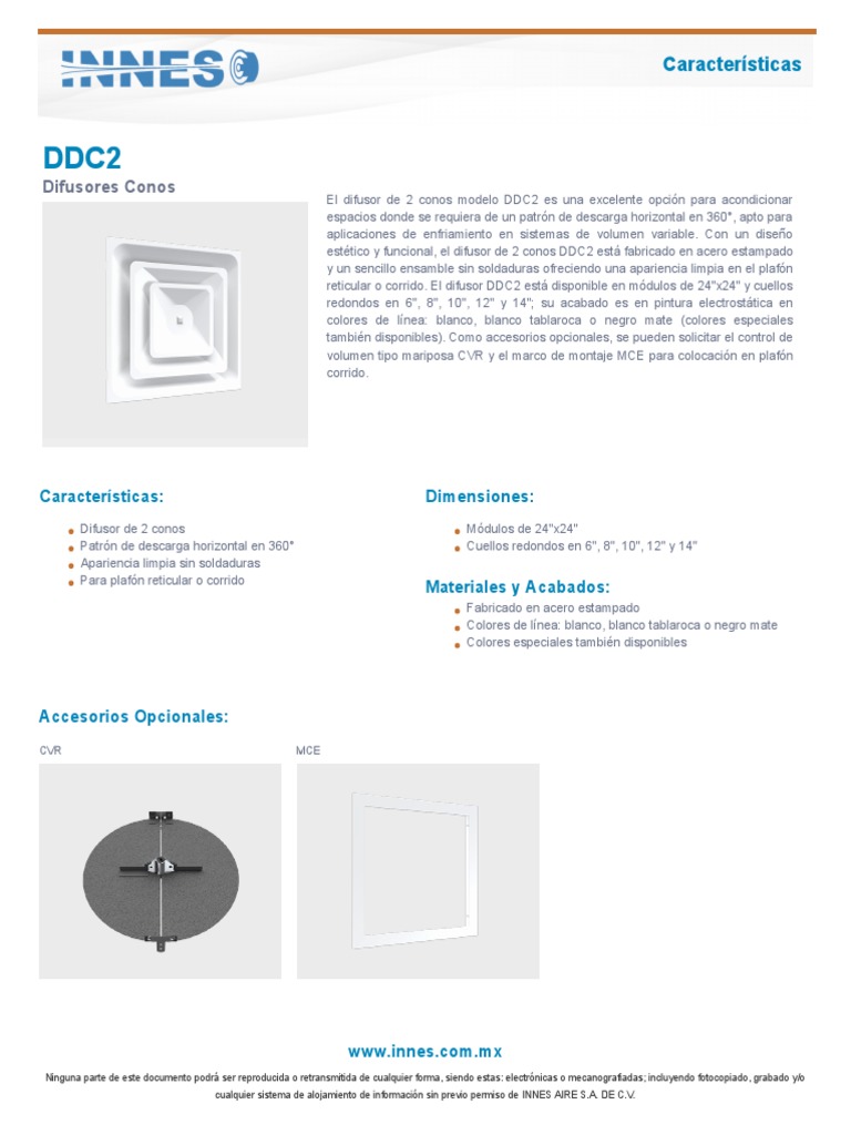 DDC2 Caracteristicas | PDF