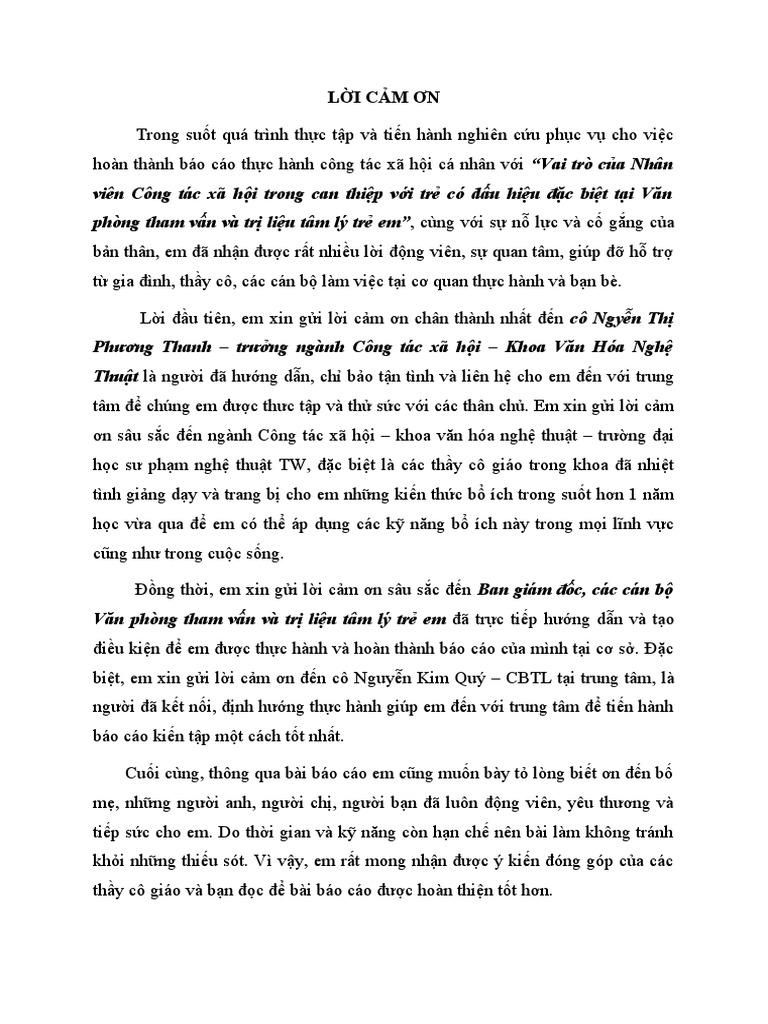 Báo Cáo Thực Tập Chưa Xong | PDF