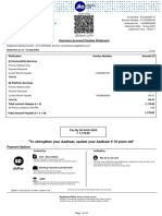 Jio Fiber Bill Invoice Sample | PDF