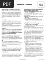 Form 1005 | PDF | Travel Visa | Government
