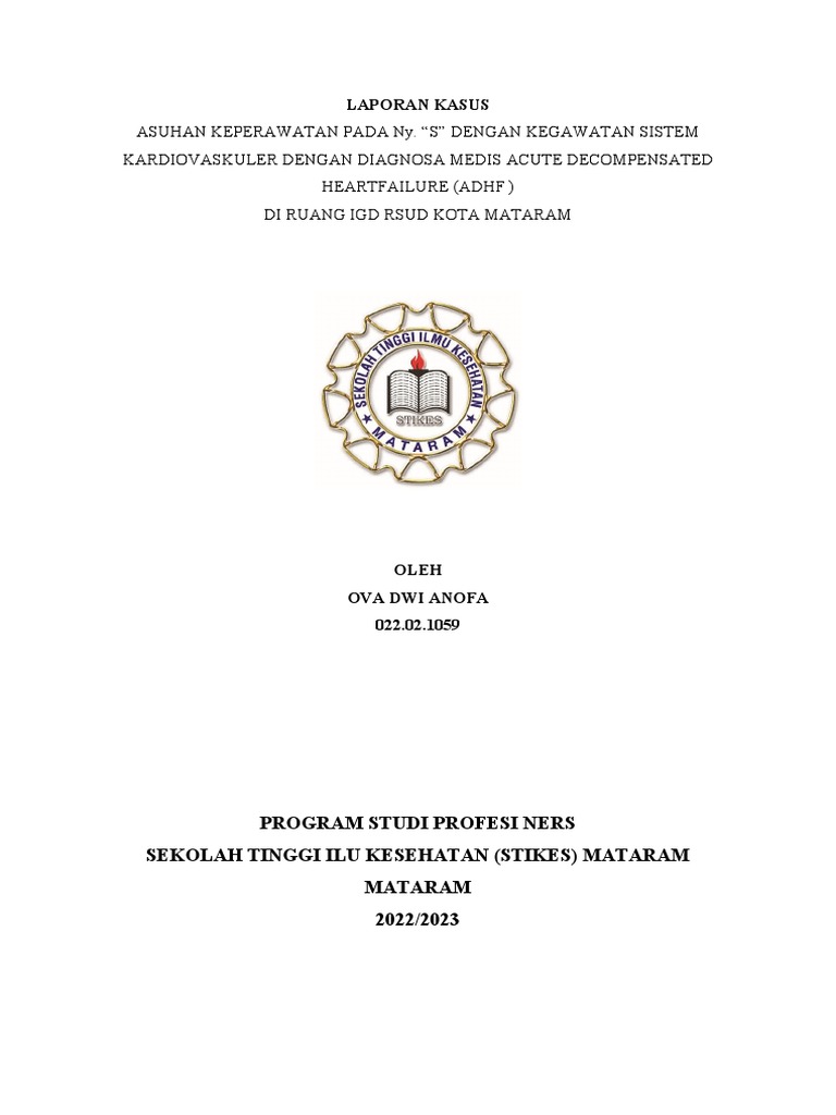 Laporan Ruang Igd Ova | PDF