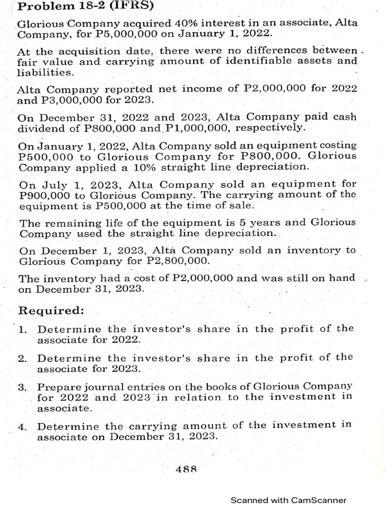 Chapter 18 Assignment Activity | PDF