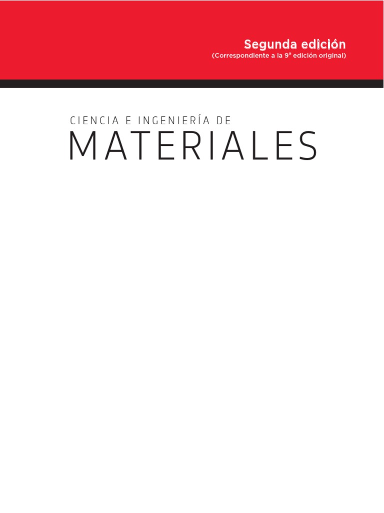 Callister C e Ing de Materiales | PDF