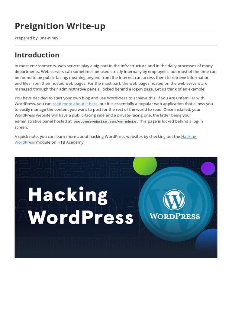 Web Enumeration for Pentesters | PDF | Computers