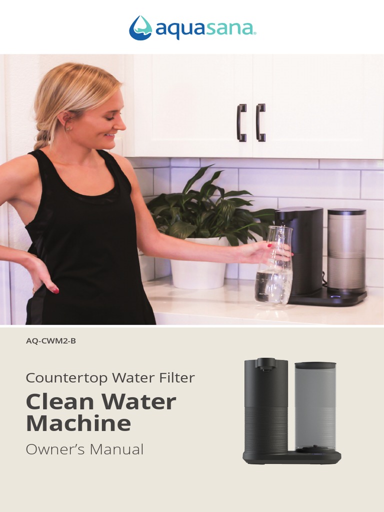 Aquasana - Clean Water Machine - AQ-CWM2-Install | PDF