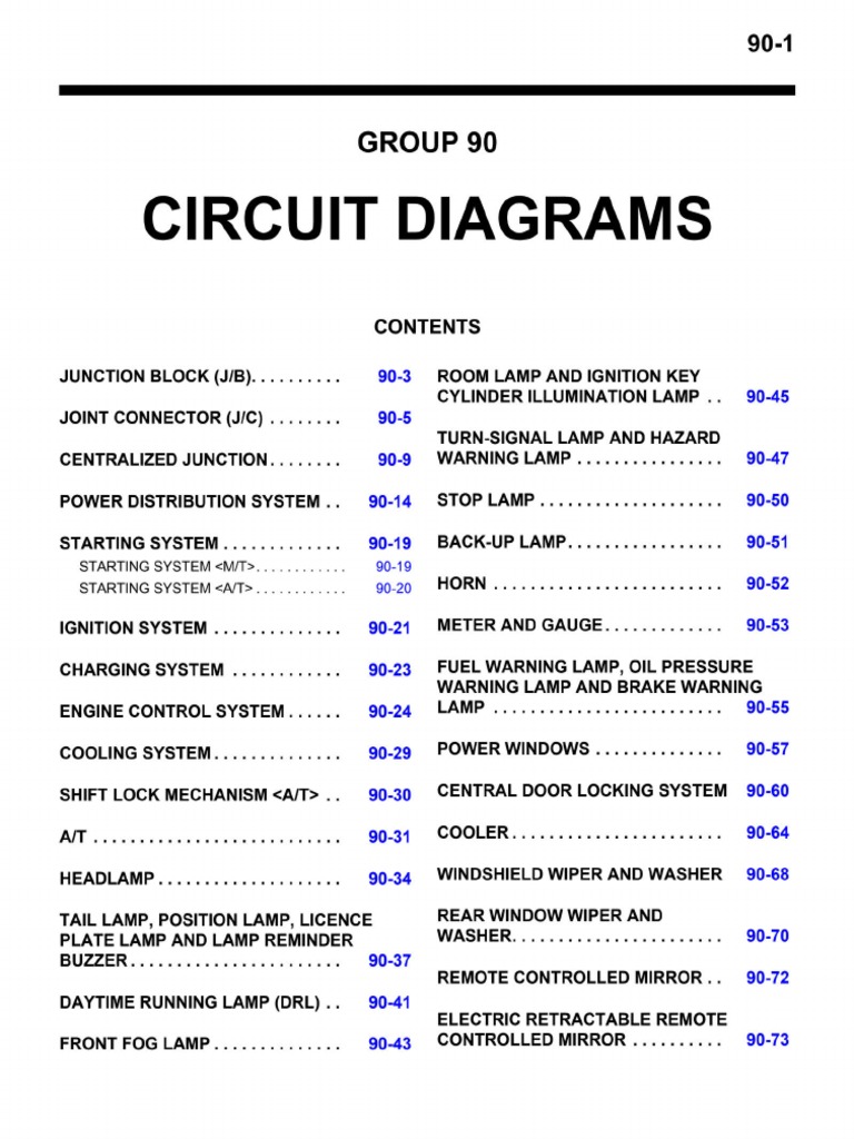 Xpander Circuit Diagrams | PDF