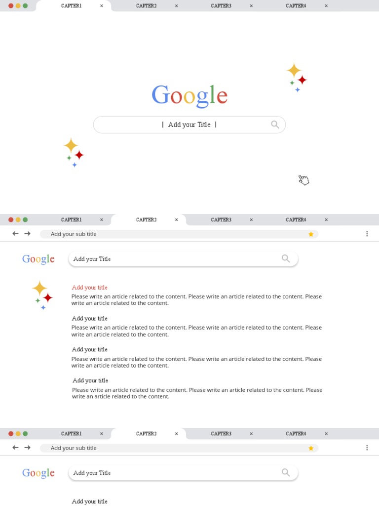 Google Concept PPT Templates | PDF