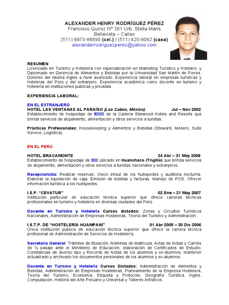 CV Rodriguez | PDF