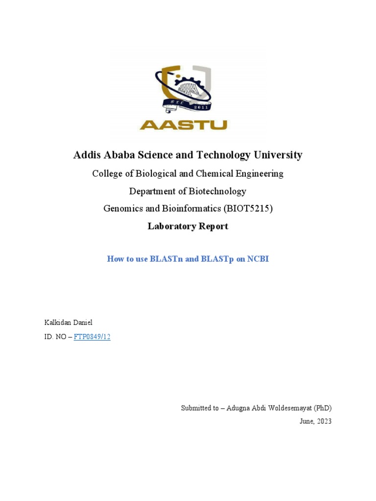 NCBI Sequence Analysis | PDF