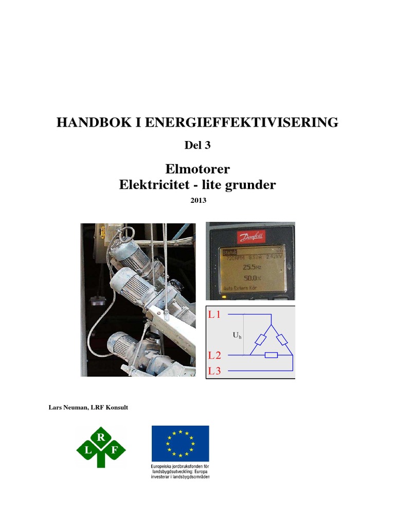 Del 3 Elmotorer Och Elektricitet | PDF