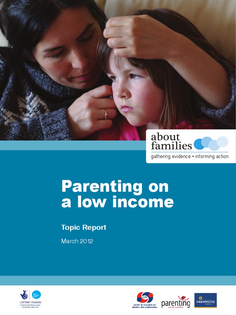 About Families Report Parenting On A Low Income | PDF