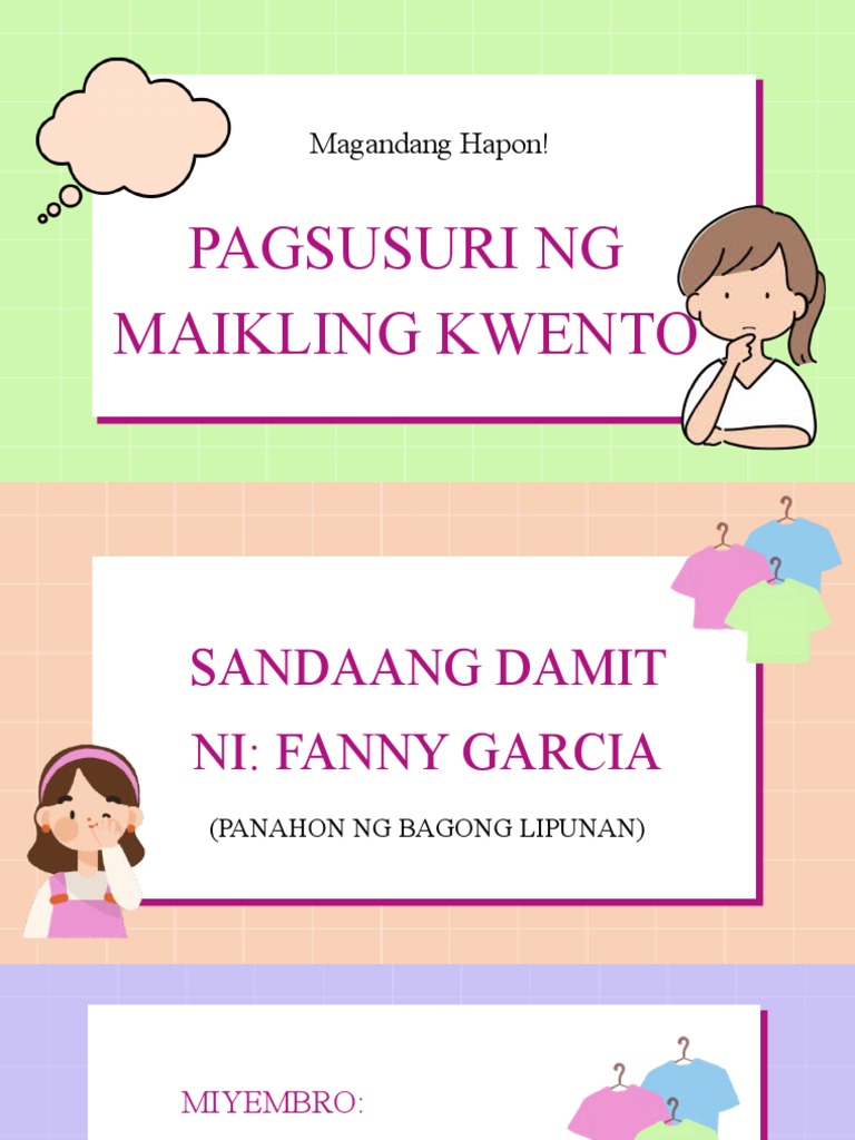 Sandaang Damit - Pagsusuri | PDF