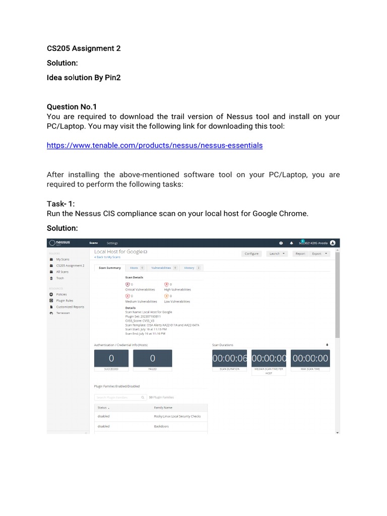 CS205 Assignment 2 | PDF