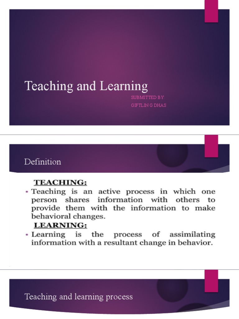 Teaching and Learning Seminar | PDF