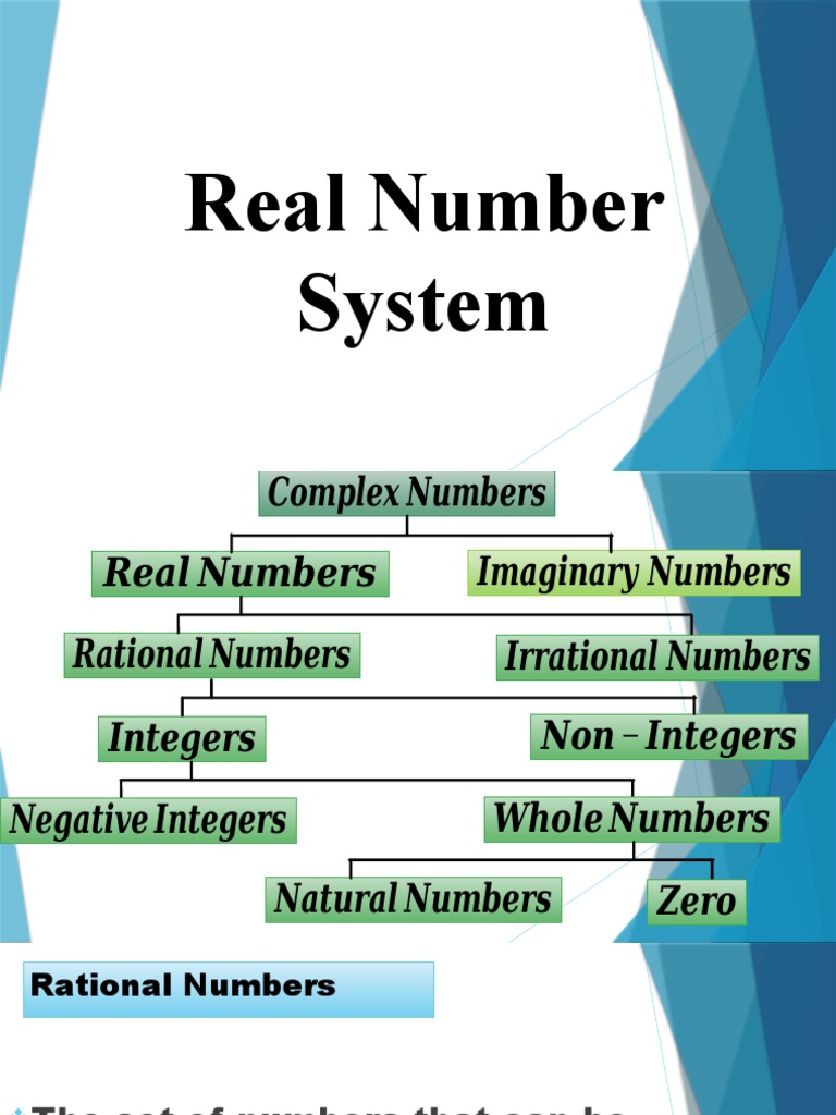 Real Number System | PDF | Numbers | Multiplication