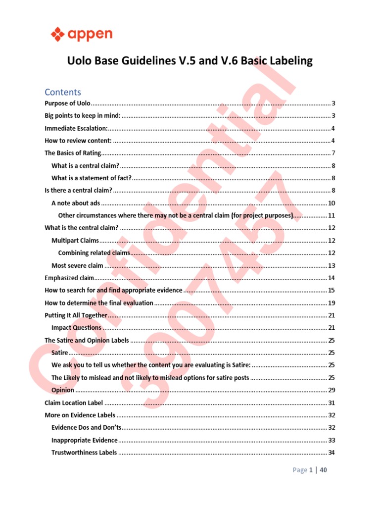 Uolo Base Guidelines v.5 and v.6 Basic Labelling (Updated 8.4.2023 ...