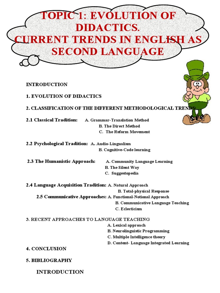 Tema 01 Didactic Evolution of Languages | PDF | Learning | Language ...