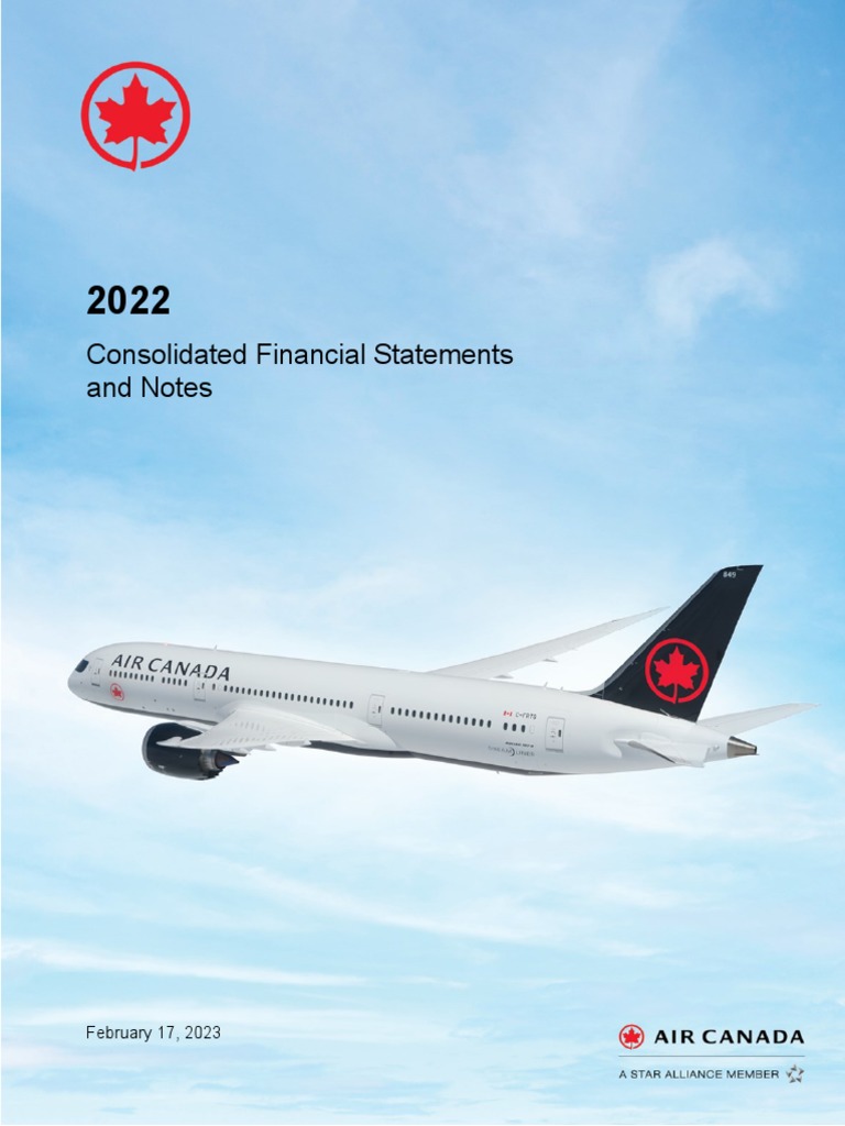 2022 - Audited Financial Statements - Air Canada | PDF | Finance ...