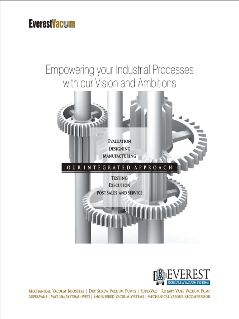 Everest Vacuum Solutions Overview | PDF | Pump | Vacuum