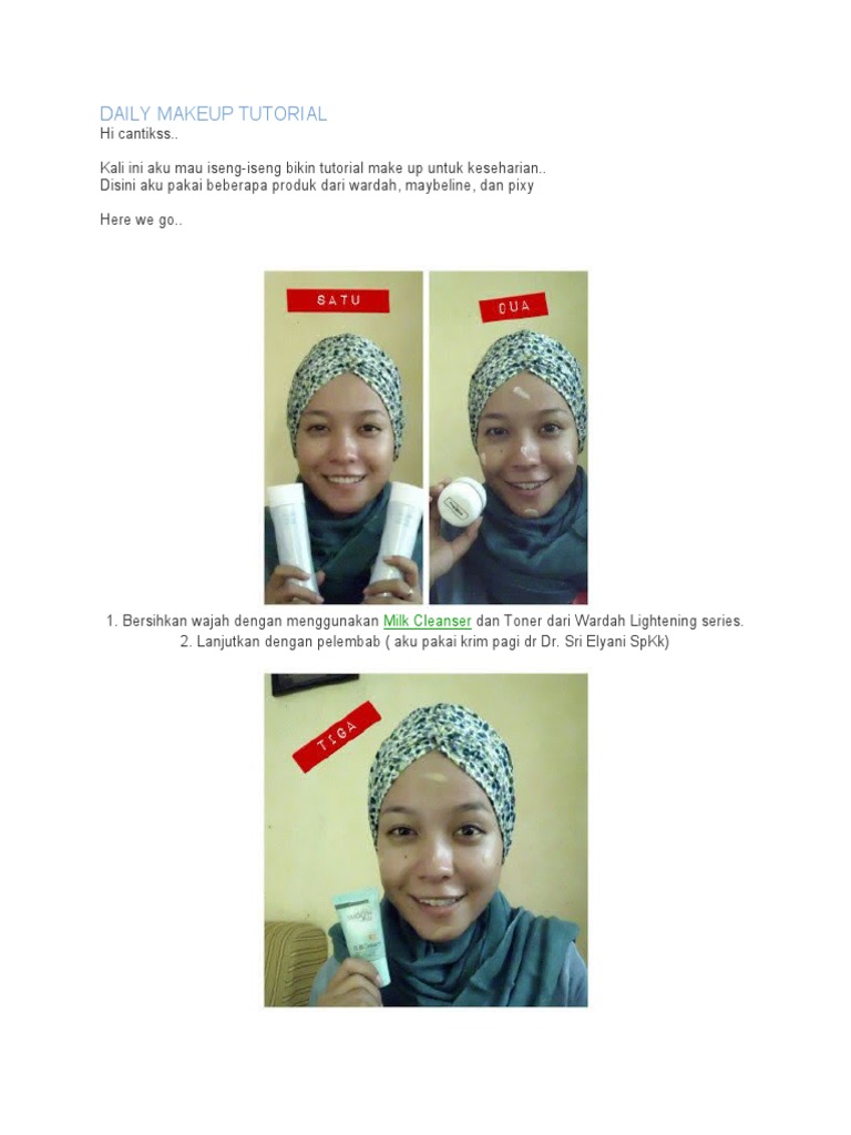 Daily Makeup Tutorial | PDF
