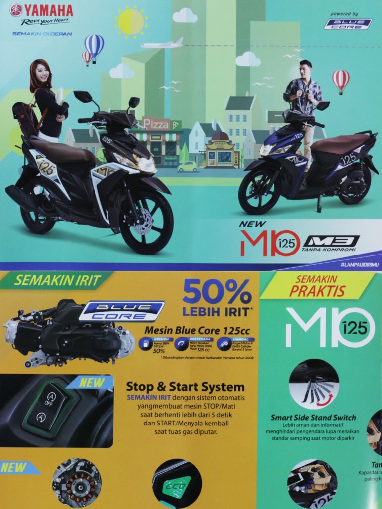 Yamaha Mio m3 125 | PDF