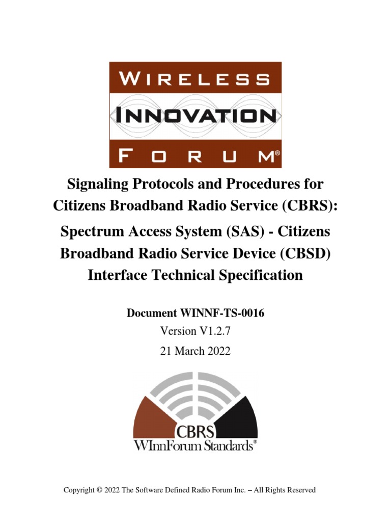 Winnf TS 0016 | PDF | Transport Layer Security | Proxy Server
