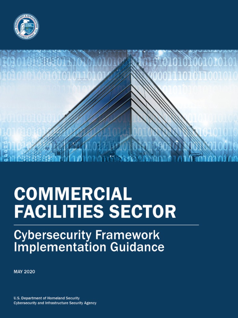 Commercial Facilities Sector Cybersecurity Framework Implementation Guidance Final 508 Pdf