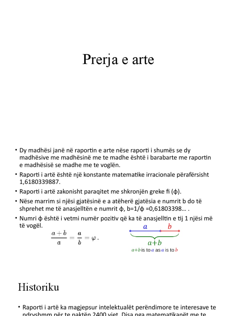Prerja e Arte | PDF