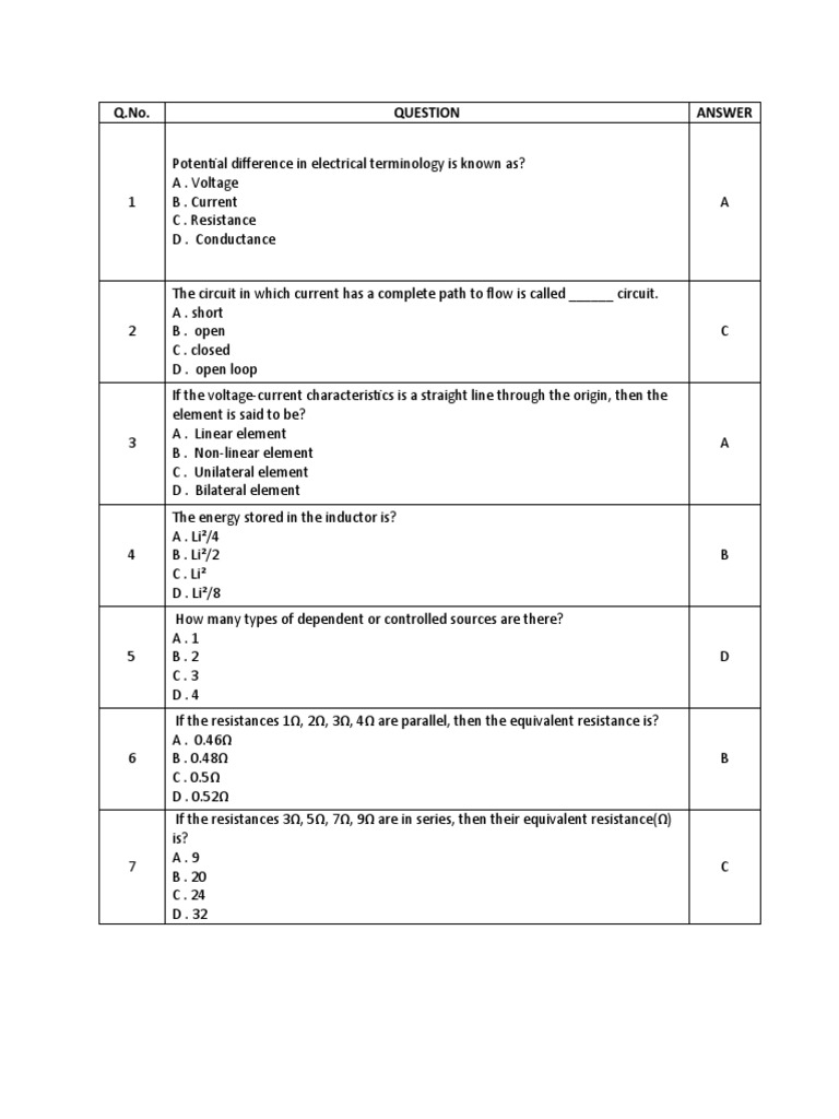 Electrical Circuit Analysis I Eee | PDF