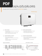 Solaryaan 1 Phase Datasheet July 22 | PDF | Alternating Current | Mains ...